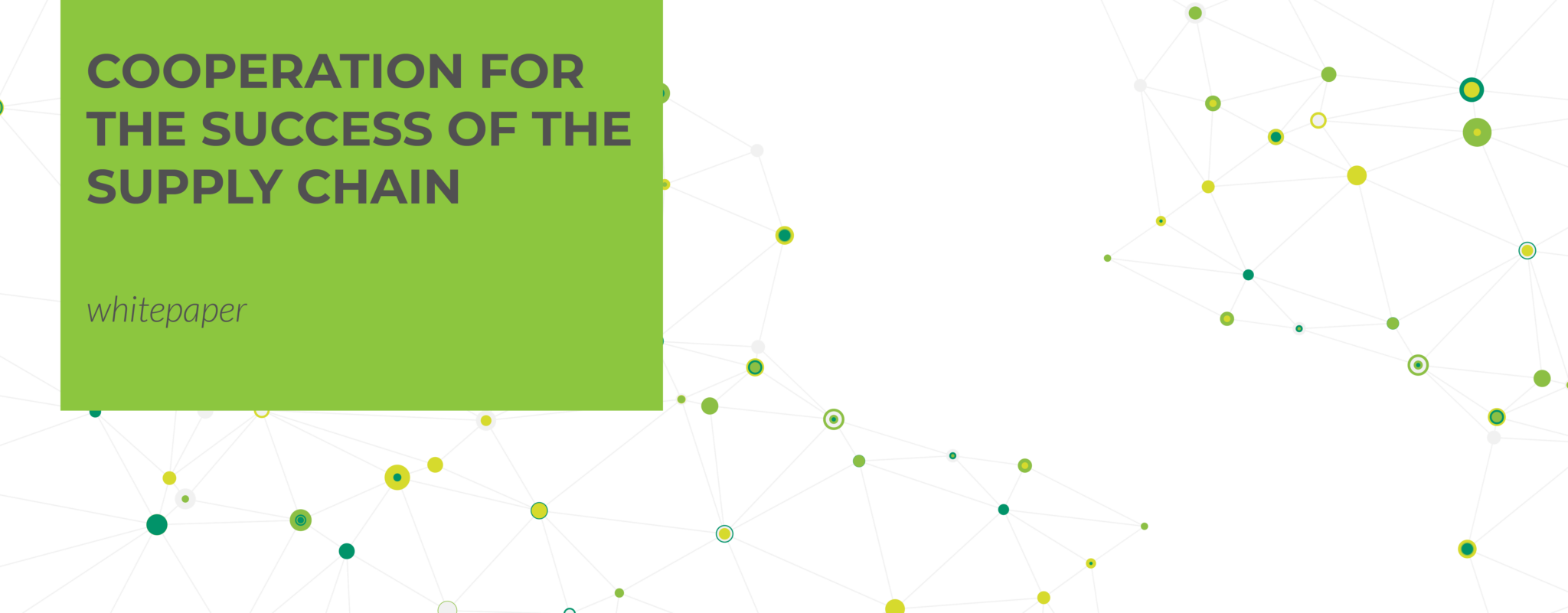 Procurement and suppliers: cooperation in the supply chain