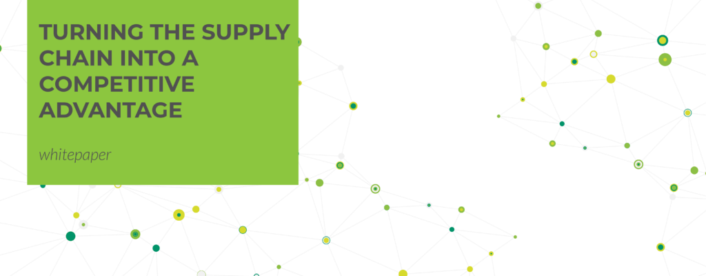 Supply chain: from cost centre to competitive advantage